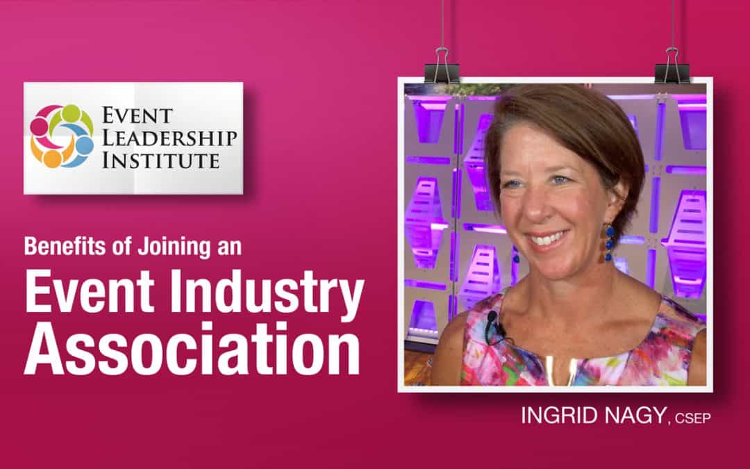 The Benefits Of Joining An Event Industry Association