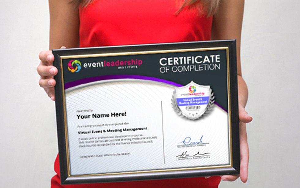 Certificate | PCMA Institute