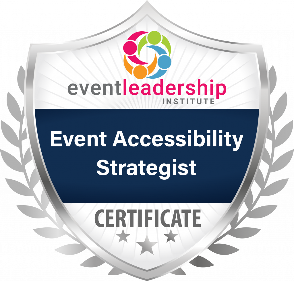 Event Accessibility Strategist Certificate Course (EAS-WI23) Start Date ...